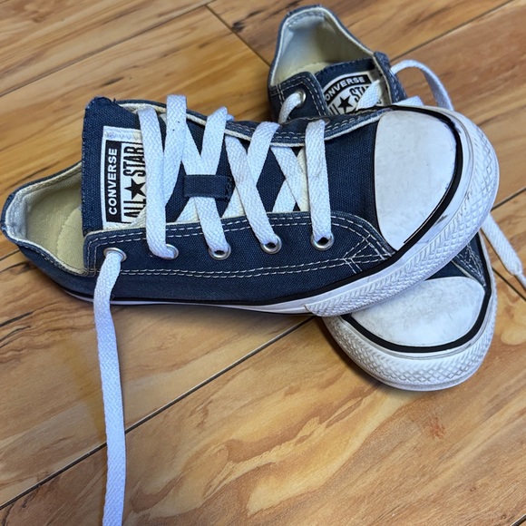 Converse | Shoes | Converse Classic Blue Canvas Sneakers | Poshmark